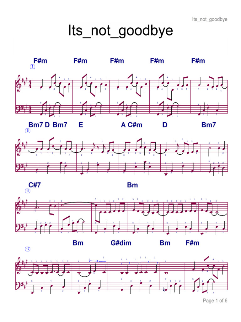 Its Not Goodbye | PDF | Échecs