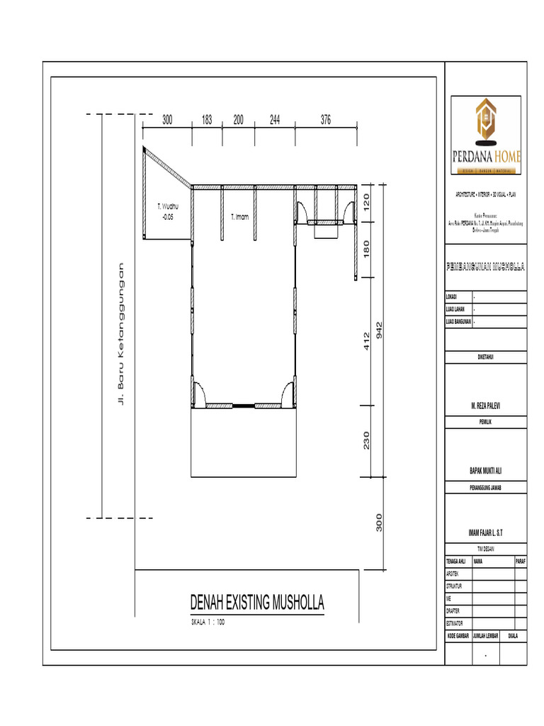 Musholah Ketanggungan | PDF