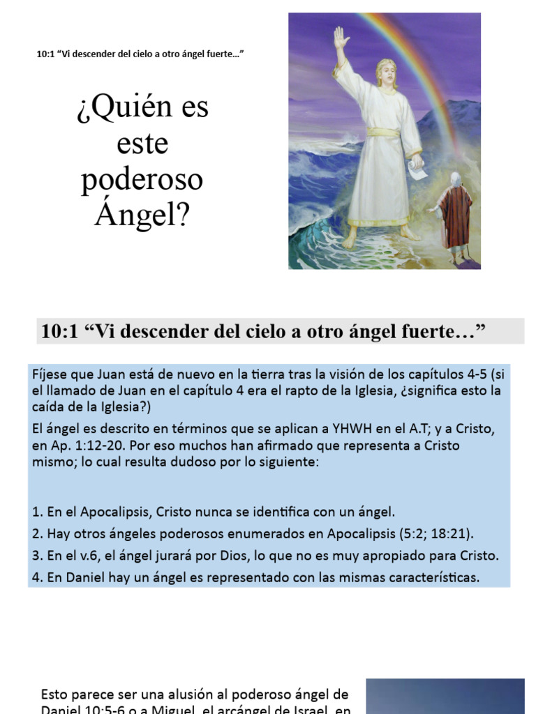 Apocalipsis 10 | PDF | Libro de daniel | Libro de revelación