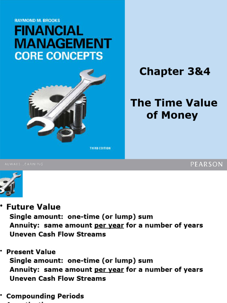 Chapter 3&4 Brooks - 3e - PPT - 03 - Modified | Download Free PDF | Time Value Of Money ...