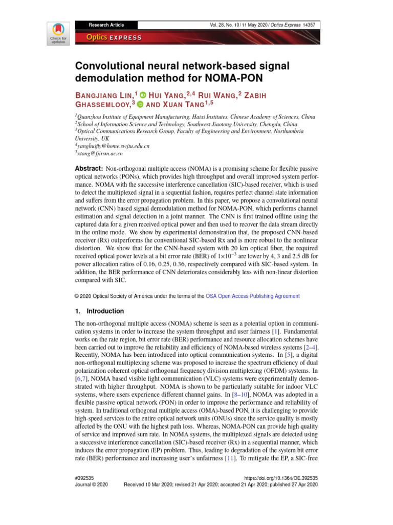 Oe 28 10 14357 | PDF | Orthogonal Frequency Division Multiplexing | Modulation