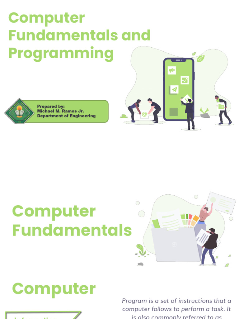 CpE Competency Major Presentation Part 1 | Download Free PDF | Computer Data Storage | Programming