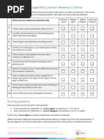 ASSQ-REV: Autism Screening Tool | PDF | Autism | Attention Deficit ...