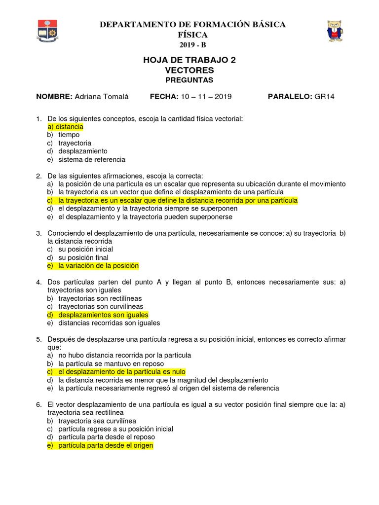 Heeee | PDF | Vector Euclidiano | Trayectoria