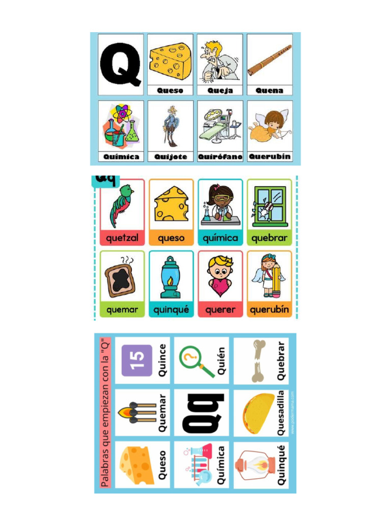 PALABRAS CON Q | PDF