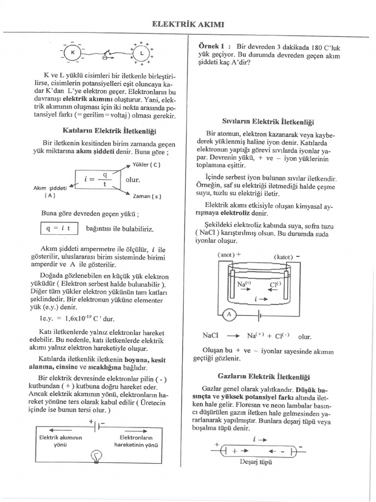 Fizik 10 - Tamamı | PDF