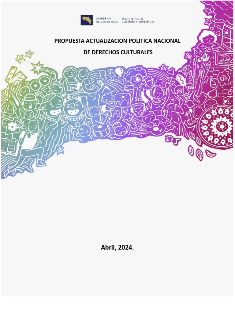1. Propuesta de Actualización Politica Nacional de Derechos Culturales ...