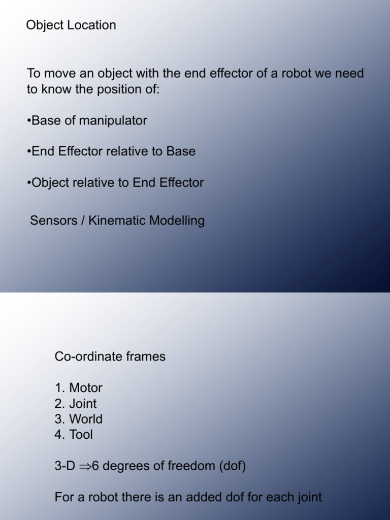 Robotics | PDF | Coordinate System | Cartesian Coordinate System Robotics | PDF | Coordinate System | Cartesian Coordinate System
