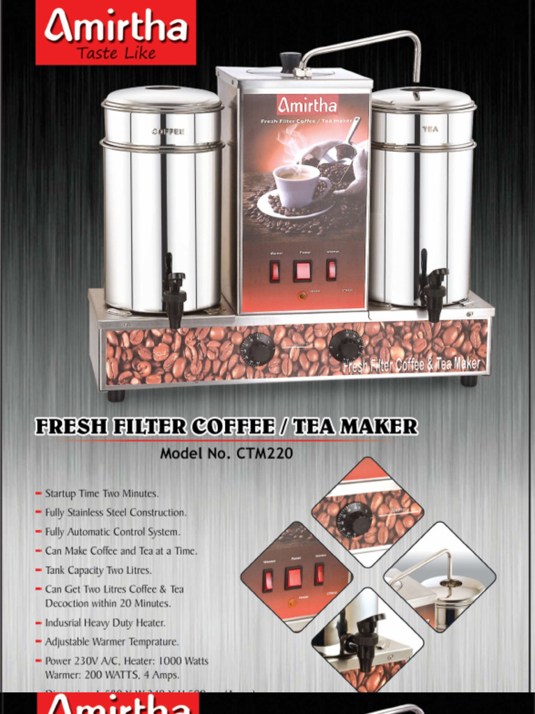 Manual Indian Tea Maker | PDF