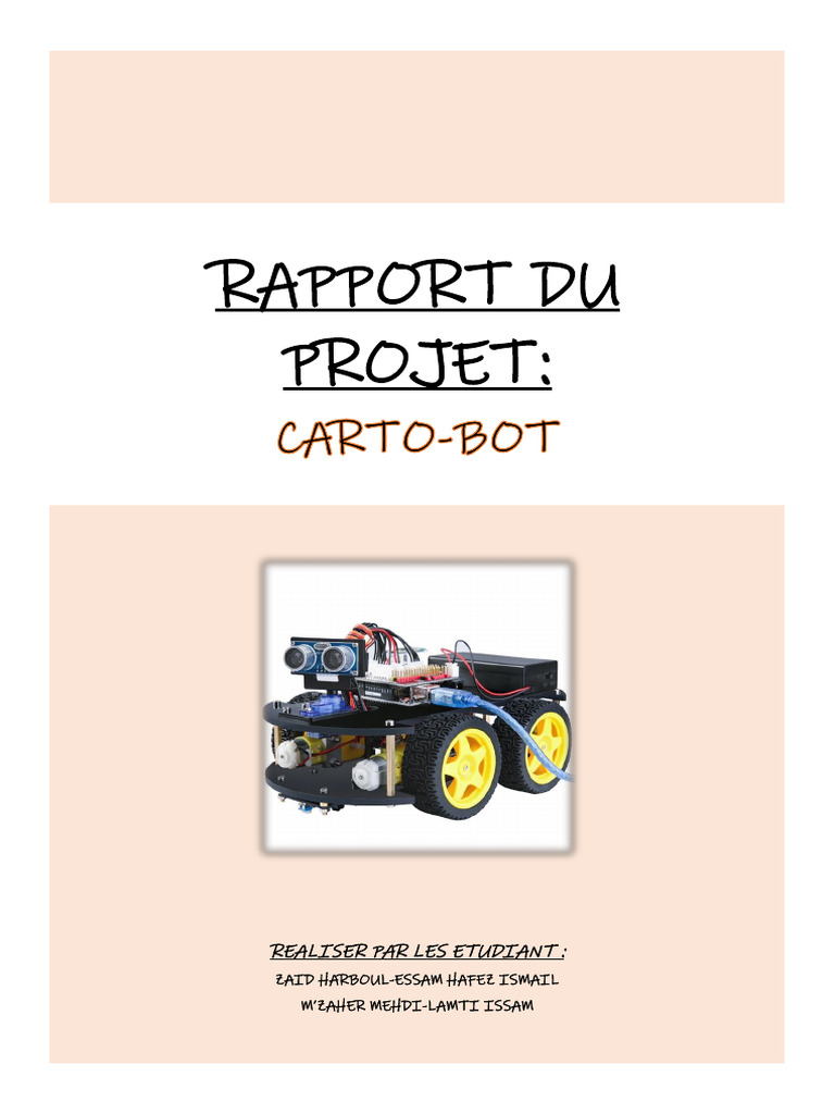 Rapport P.F.M (V1.0) | PDF | Inventaire | Capteur