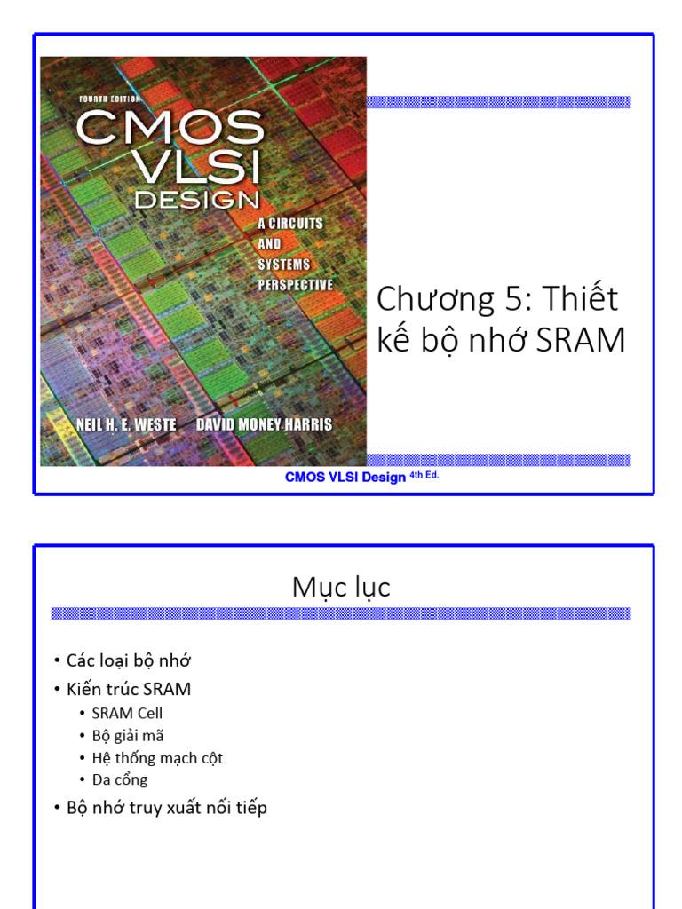 Chương-5-Thiết Kế Bộ Nhớ | PDF