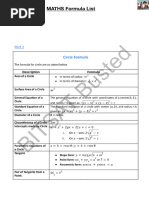 Class 12 Mathematics All Formulas | PDF | Technology & Engineering