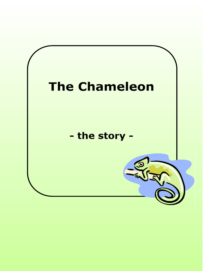 The Chameleon By Anton Chekhov Pdf