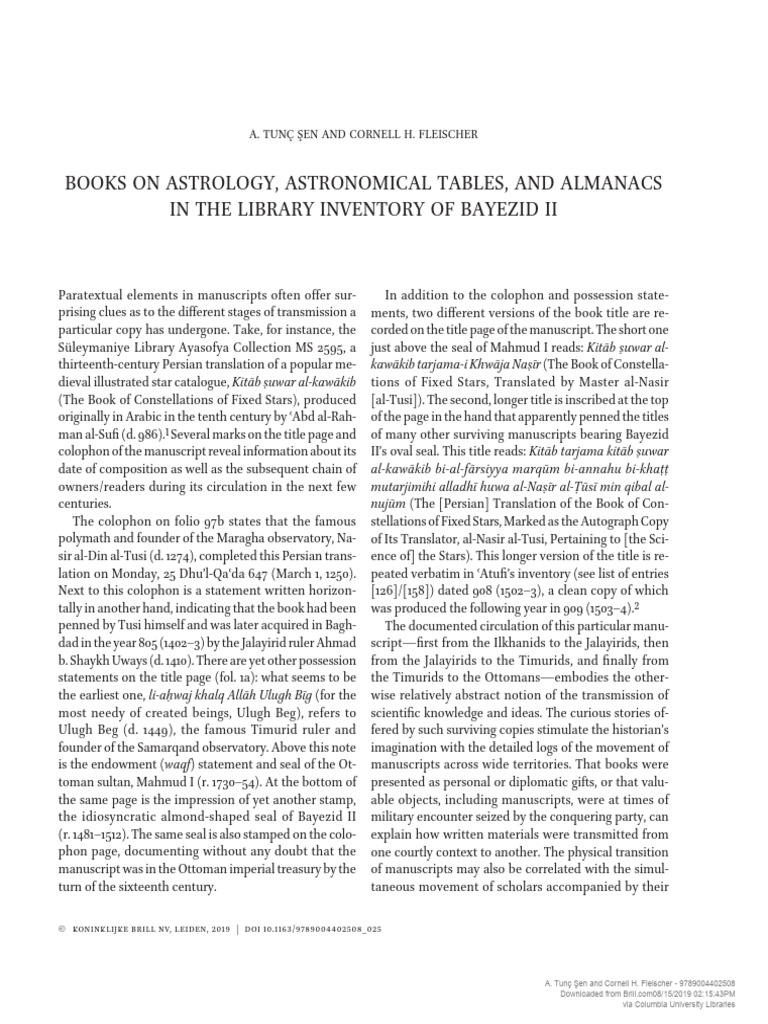 Books On Astrology Astronomical Tables A | PDF | Astrology | Ptolemy