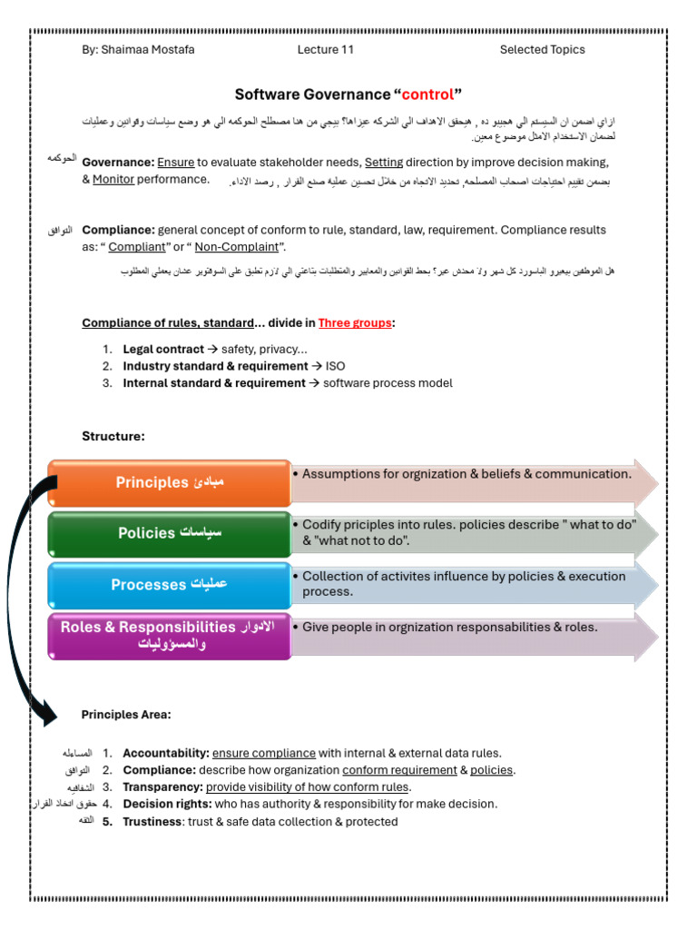 Lec-11 (Governance) | PDF