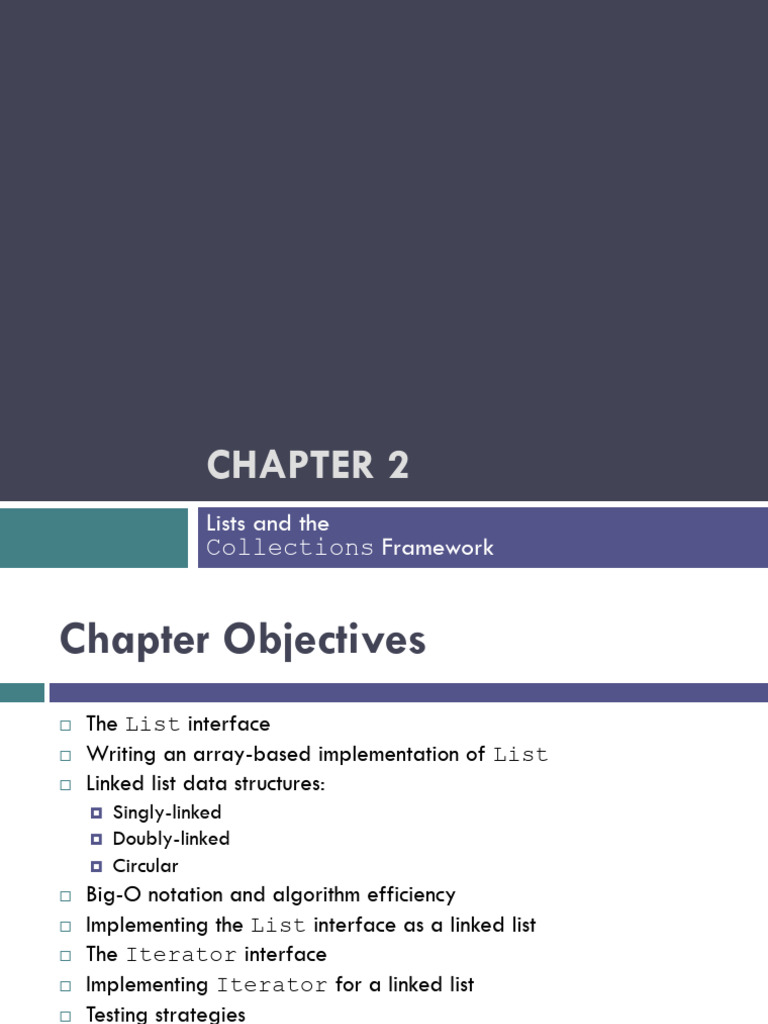 ch02-List | Download Free PDF | Method (Computer Programming) | Class (Computer Programming)