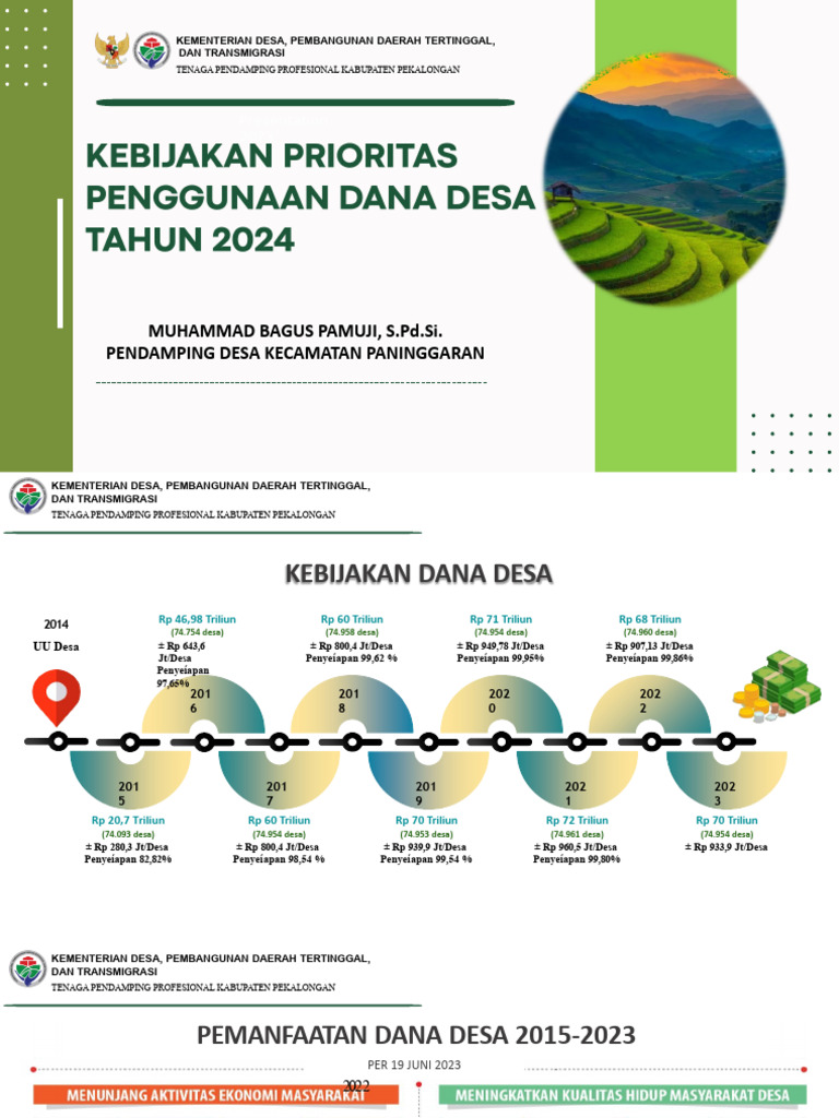 Kebijakan Prioritas Penggunaan Dana Desa 2024 Pdf