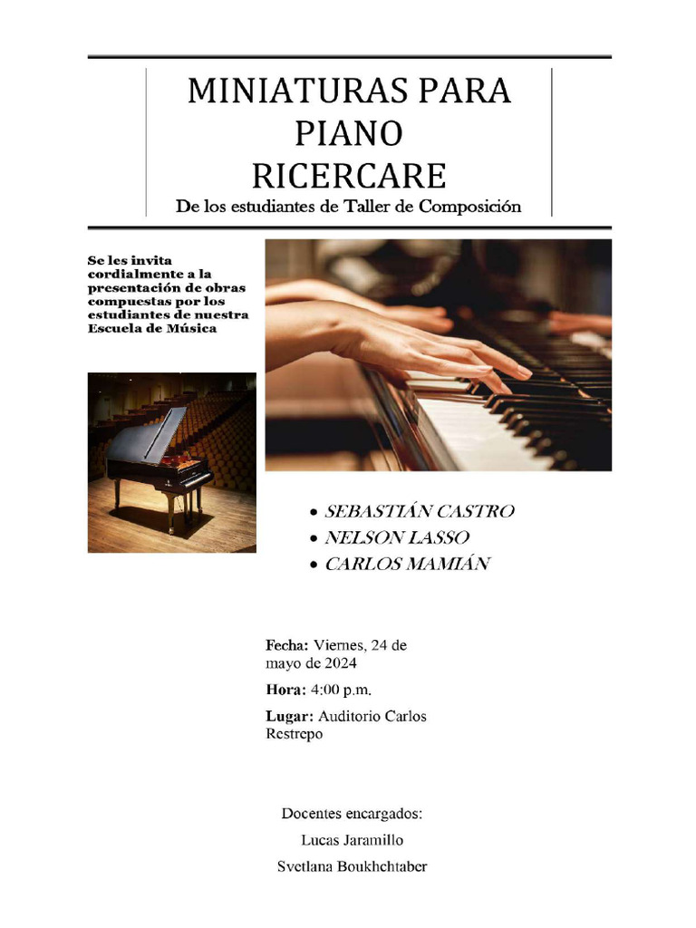 SCORE CON ANOTACIONES | PDF