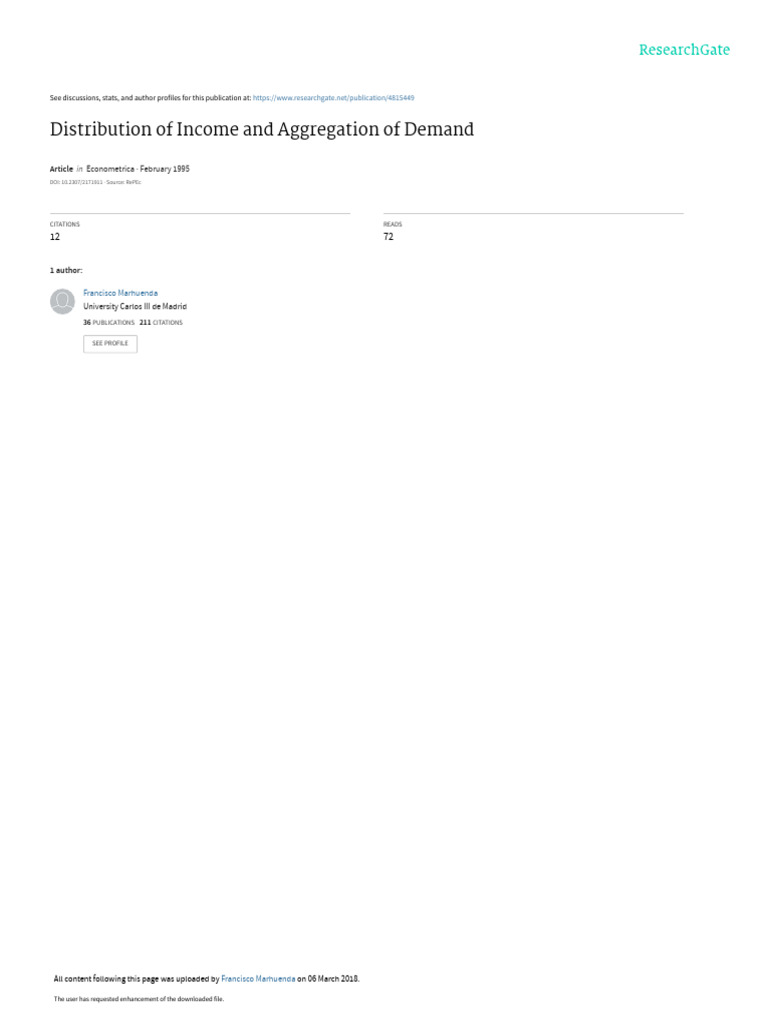 Distribution_of_Income_and_Aggregation_of_Demand | PDF | Microeconomics ... Distribution_of_Income_and_Aggregation_of_Demand | PDF | Microeconomics ...