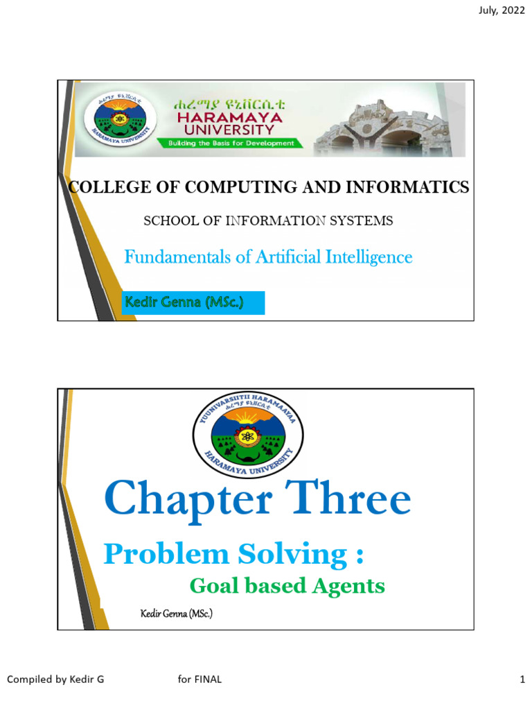 AI Lecture Notes Chapter 3 To 6 | PDF | Algorithms And Data Structures ...