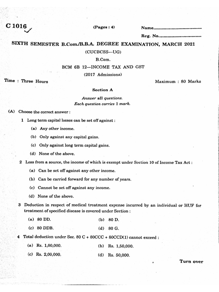 Income Tax | PDF