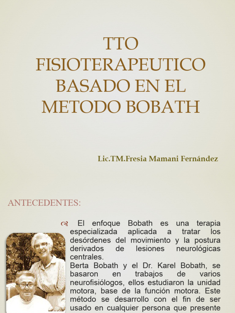TTO FISIOTERAPEUTICO BASADO EN EL METODO BOBATH | Descargar gratis PDF ...