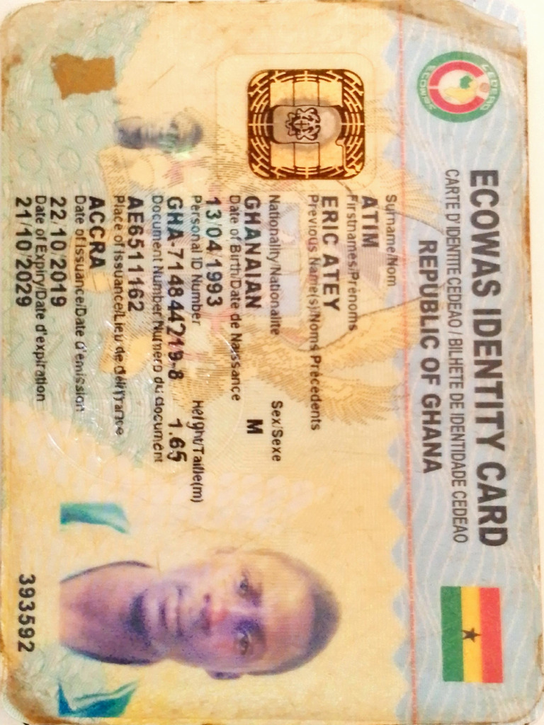 Ghana Card Eric | PDF