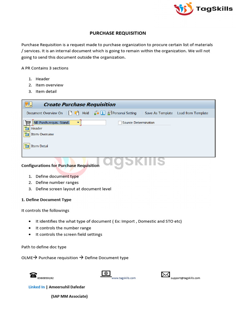Purchase Requisition | PDF | Computing