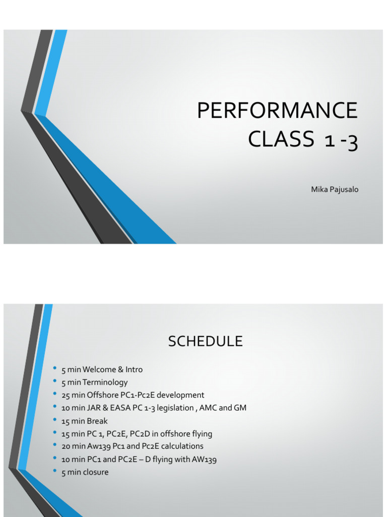 Helicopter Perfomance Class 1-3 | PDF | Risk | Takeoff
