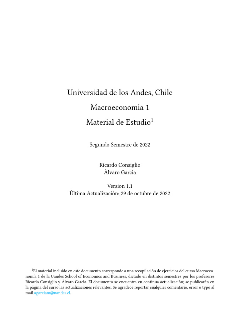 Material de Estudio Macro 1 (3) | Descargar gratis PDF | Producto Interno Bruto | Ahorro