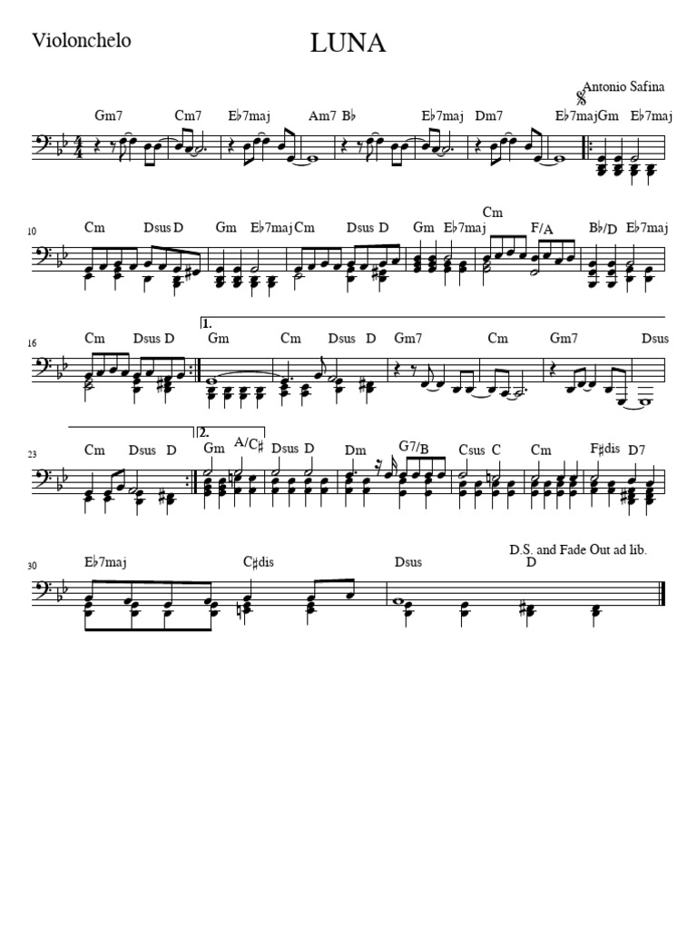 LUNA Safina Violonchelo | PDF