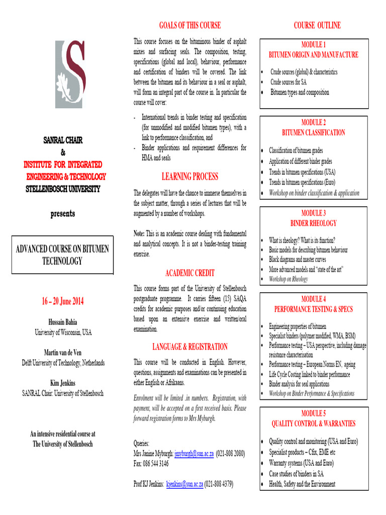 Brochure1 ACBT 2014 | PDF | Materials | Engineering