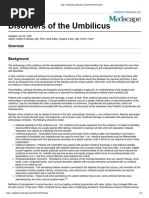 Umbilicus Anatomy and Physiology | PDF | Abdomen | Vein