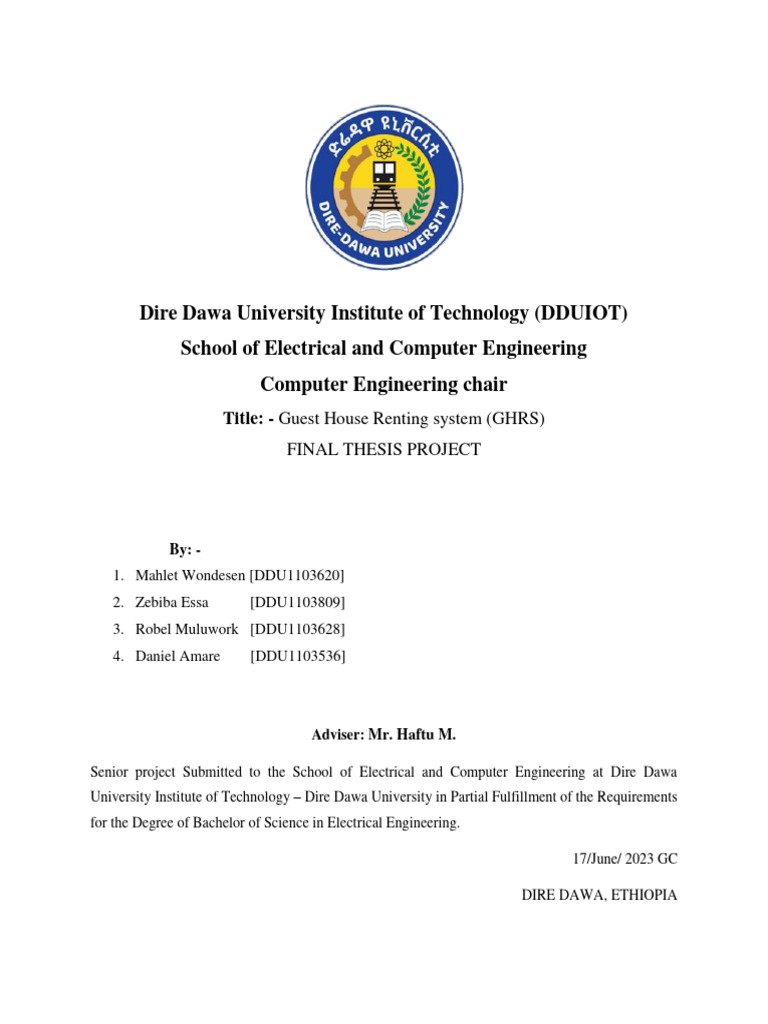 GHRS-1 Final | Download Free PDF | Use Case | Feasibility Study