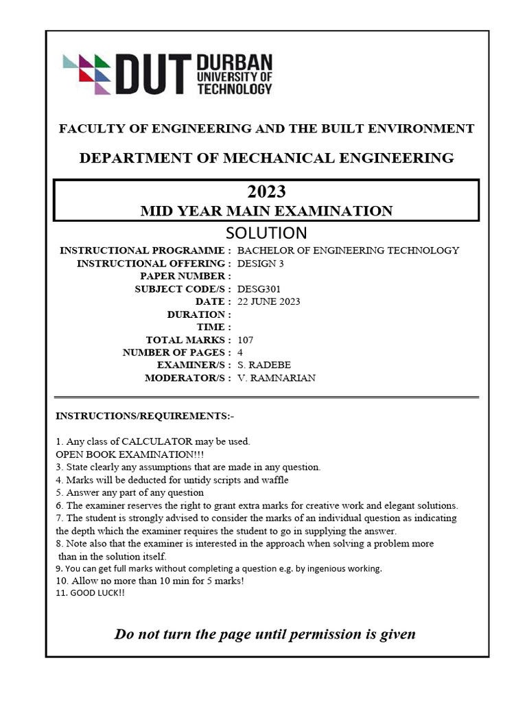 2023 Main Solution | PDF | Art | Technology & Engineering