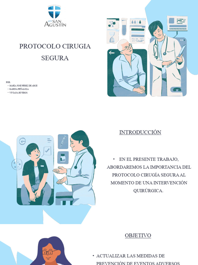 Protocolo Cirugia Segura | PDF | Cirugía | Enfermería
