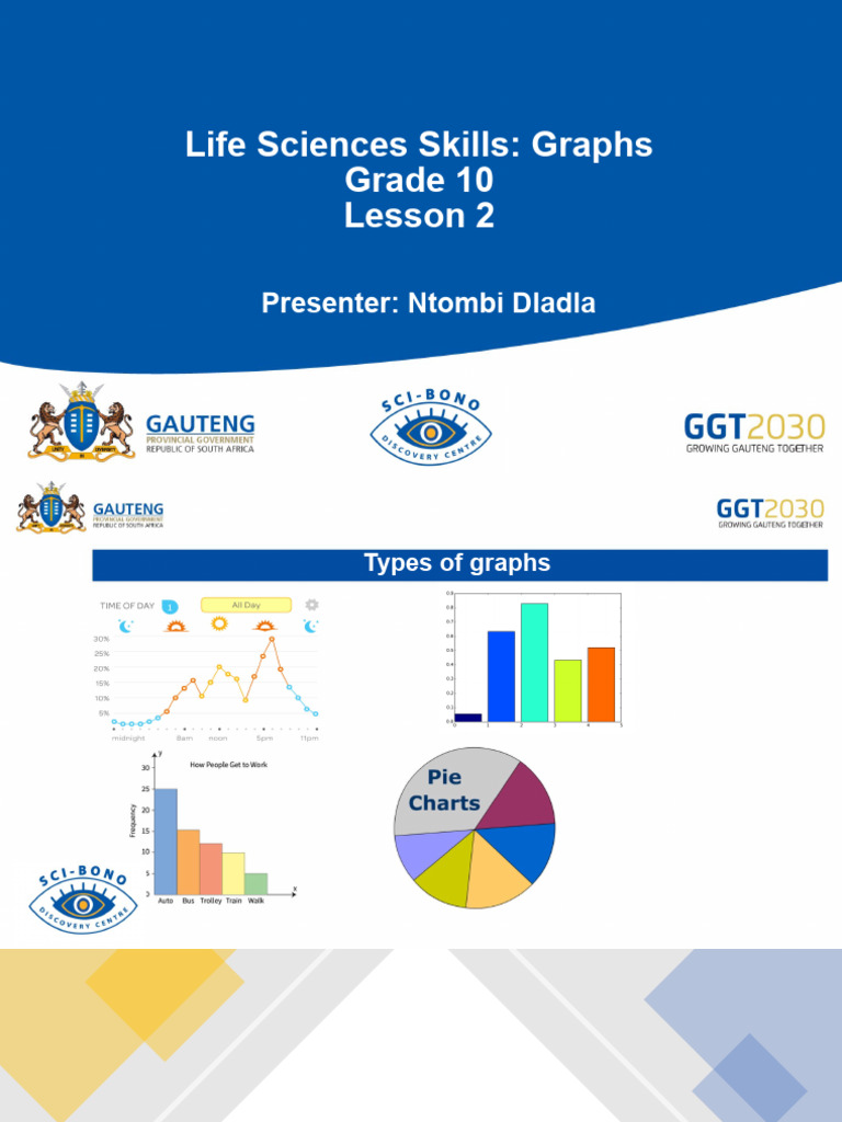 Life Sciences Gr.10 Lesson 2 Graphs | Download Free PDF | Pie Chart ...