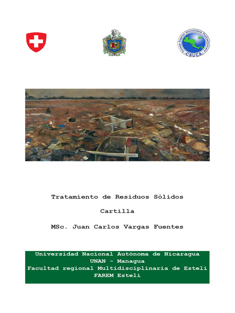 6. Cartilla Tratamiento de Residuos Solidos | Descargar gratis PDF | Residuos | Vertedero