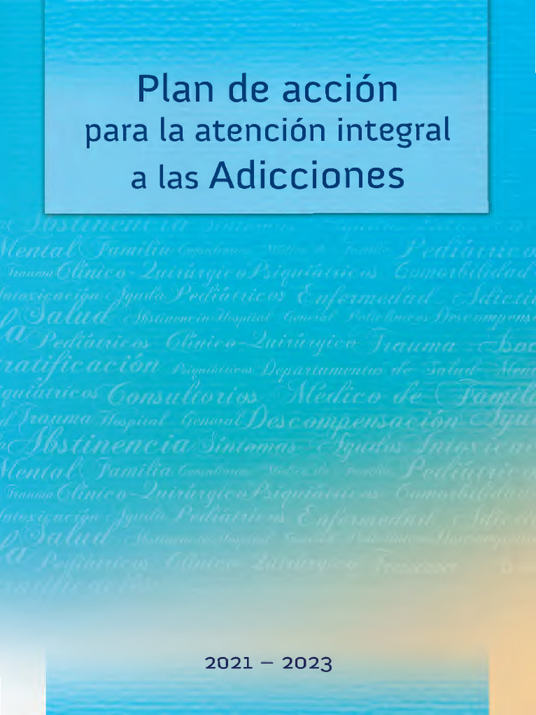 Plan Acc Atenc Int Adicc. 2021-2023 14 X 21 CM | PDF | Hospital | La ...