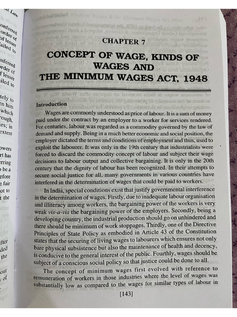 DUKKI Labour Law Unit 1&2 | PDF