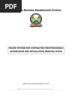 KSG Baringo Training Calendar 2024 2025 | PDF | Non Governmental ...