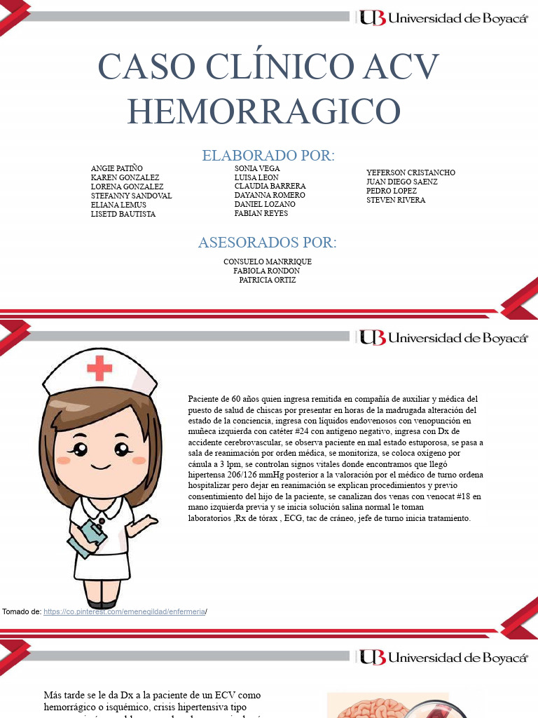 Acv Hemorragico Caso | PDF | Carrera | Sistema respiratorio