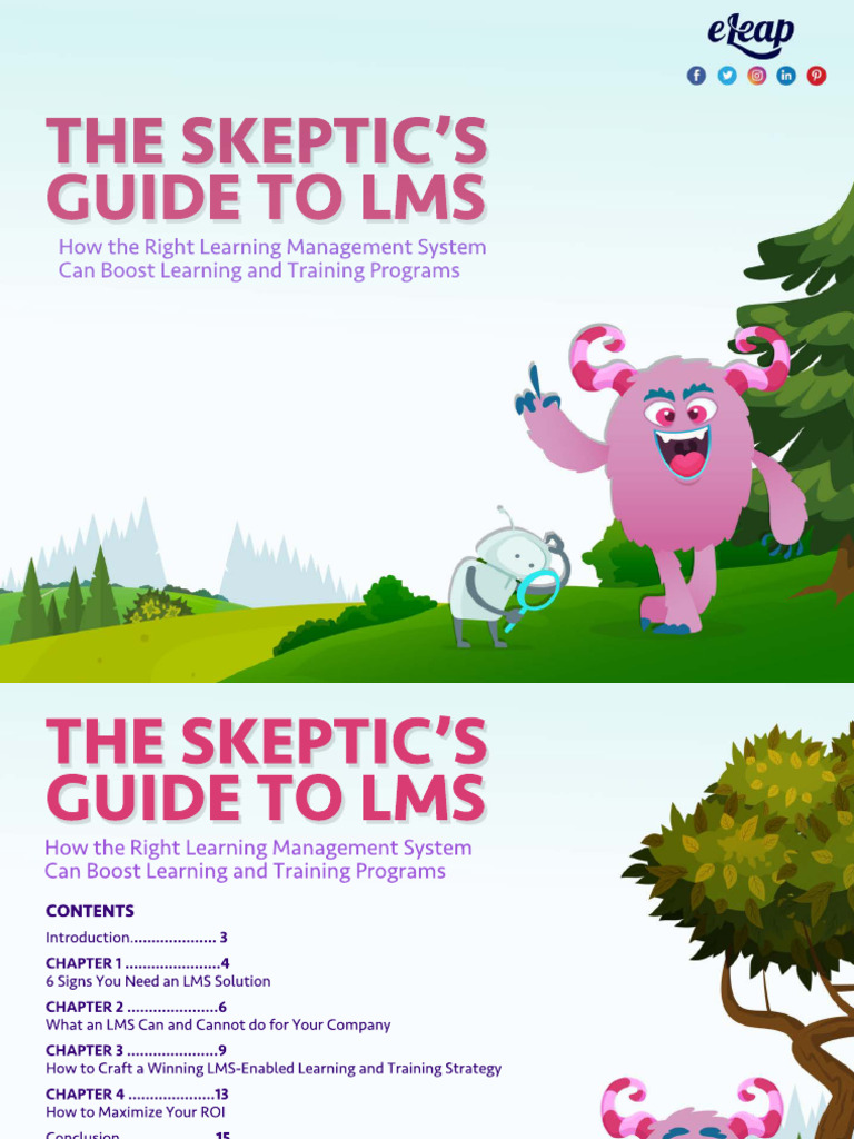 The Skeptics Guideto LMS | PDF | Learning | Cloud Computing