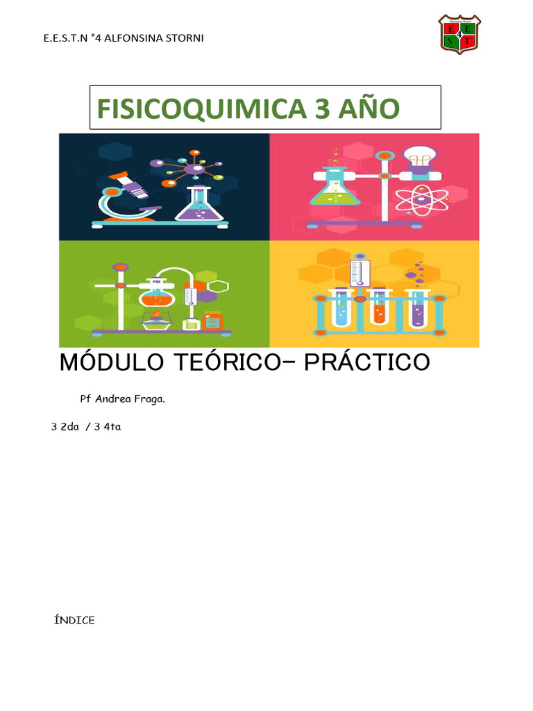 Módulo FQA 3ro 2 | PDF | Enlace químico | La energía nuclear