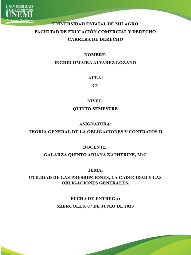 Utilidad de La PCON | PDF | Estatuto de limitaciones | Propiedad