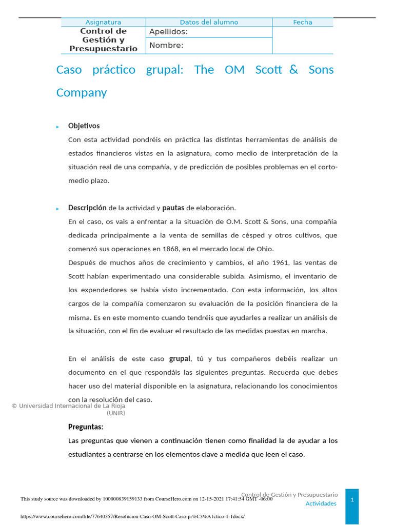 Resolucion_Caso_OM_Scott_Caso_pr__ctico_1__1_.docx | Descargar gratis PDF | Bibliografía ...