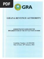 Ghana Revenue Authority: Monthly Vat & Nhil Return | PDF | Value Added ...