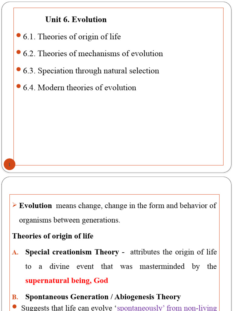 Unit 6&7 | PDF | Biotechnology | Evolution