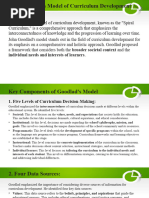 The Oliva Model of Curriculum - Summary Report | PDF | Curriculum ...