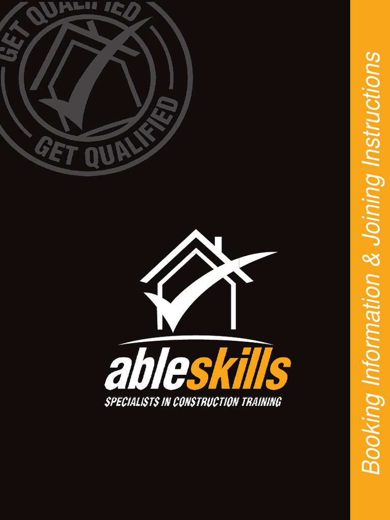 2024 Joining Instructions for Able Skills | PDF | Cheque